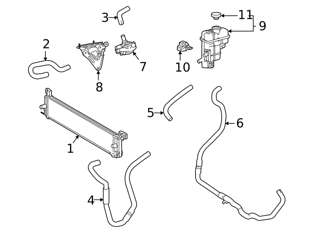G9010-48100 - Drive Motor Inverter Cooler - 2020-2022 Toyota | OEM ...