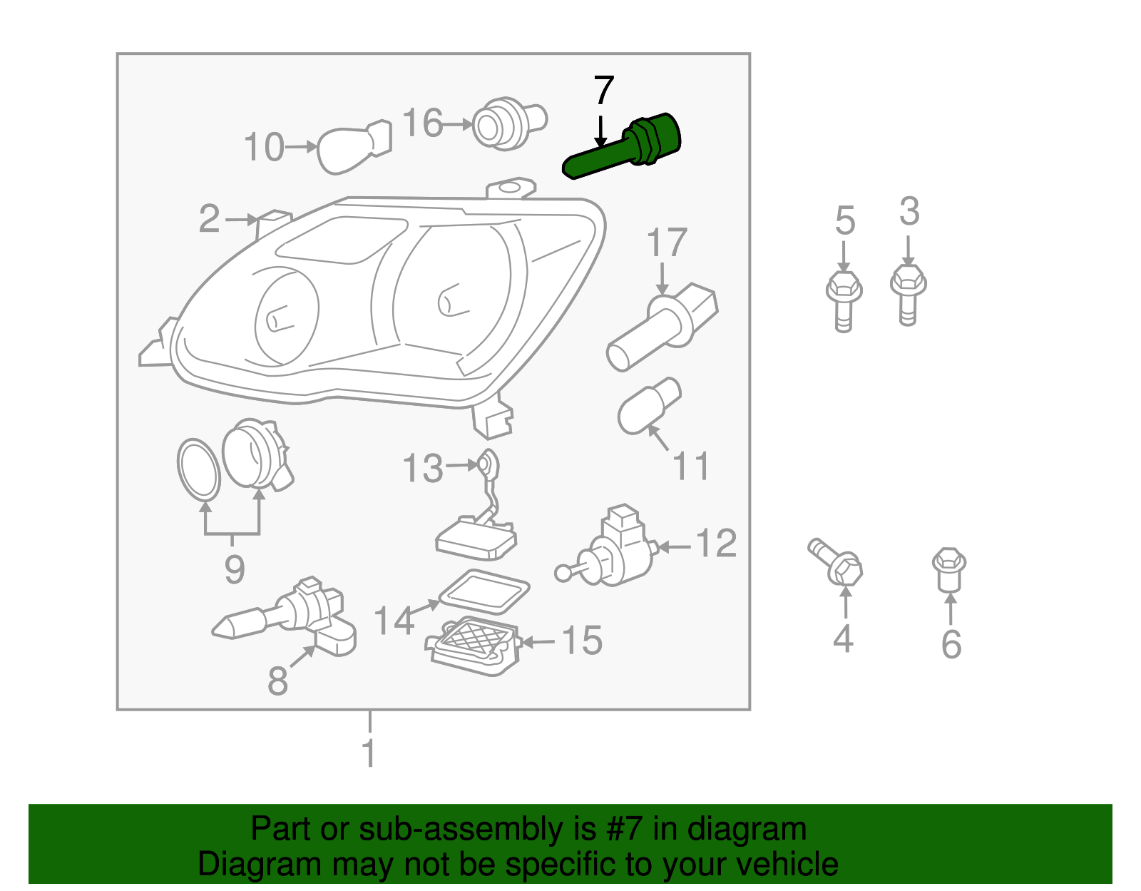 90981-20002 - Headlight Bulb 2004-2010 Toyota | AutoNation Parts