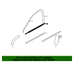 30753850 - Belt Weather-Strip - 2003-2014 Volvo XC90 | Volvo OEM Parts ...