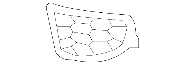 2003-2005 Toyota Echo Lower Grille 52437-52020 | Toyota Parts Center