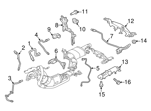 2019 Land Rover Range Rover Temp Sensor LR113639 | OEM Parts Online