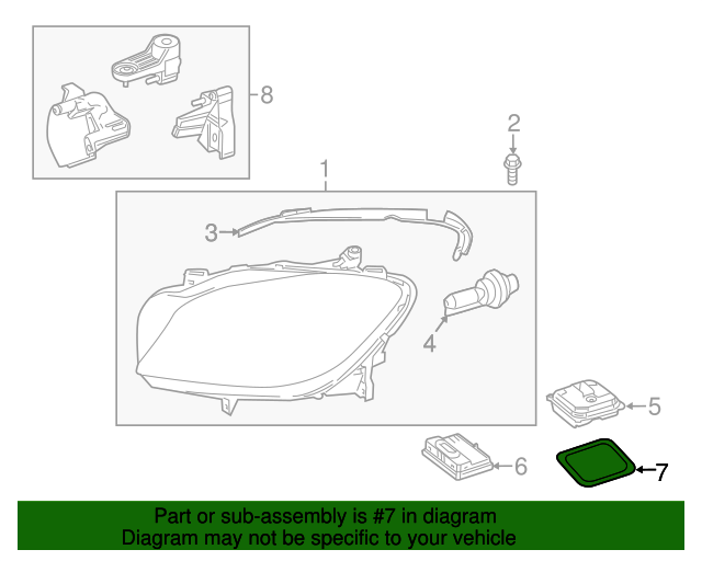 2013-2017 Mercedes-Benz Control Module Gasket 000-826-06-00 | MB OEM Parts