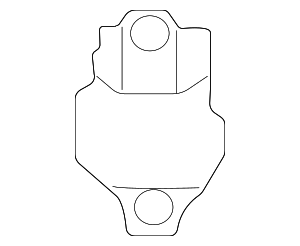 2015-2025 Subaru Hood Stopper 57275AL000 | Subaru Parts Store