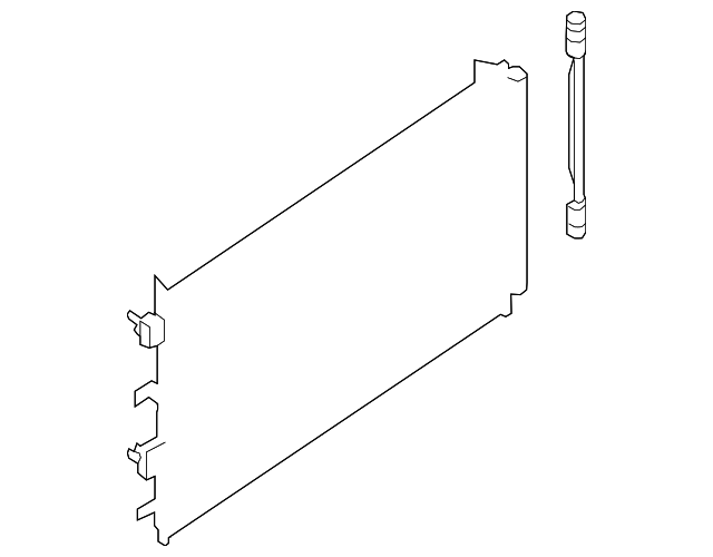 2021 Ford Bronco Sport Condenser LX6Z-19712-M | Ford Parts Direct