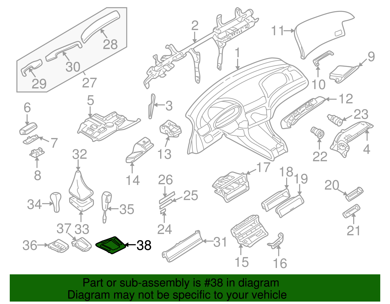 51-16-8-211-465 - Cover Plate - 1999-2005 BMW | BMW Parts Exchange