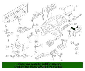 61346973036 - 1999-2010 BMW Lighter Housing (61-34-6-973-036) | BMW of ...