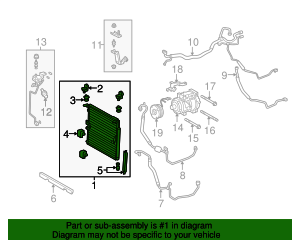 884A0-60020 - Condenser Assembly 2021-2023 Lexus GX460 | Longo Lexus Parts