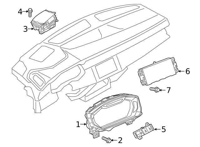 4K1-941-501-C - Headlight Switch 2019-2024 Audi | AutoNationParts.com