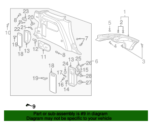 2001-2025 GM M6x1x30 Multi-Purpose Bolt 11588714 GM | GMPartsDirect.com
