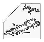 Frame & Components for 2005 GMC Sierra 1500 | GMPartsDirect.com