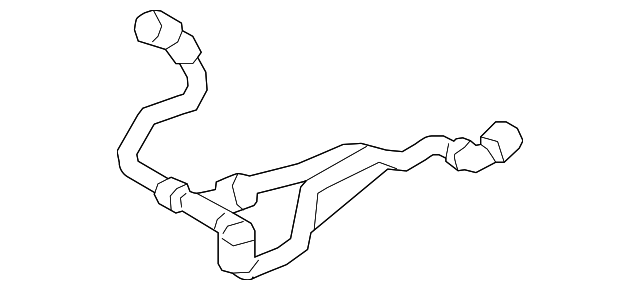 17127596839 - 2012-2018 BMW Engine Coolant Hose (17-12-7-596-839) | BMW ...