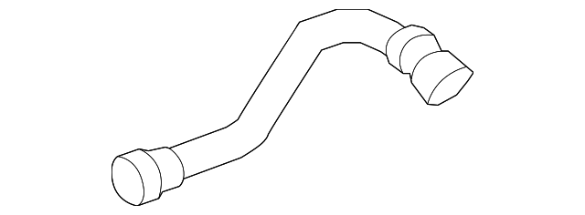 17-12-7-596-838 - Lower Hose 2012-2018 BMW | BMW OEM Parts