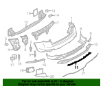 51127319887 - 2015-2019 BMW X6 Lower Trim (51-12-7-319-887) | BMW of ...