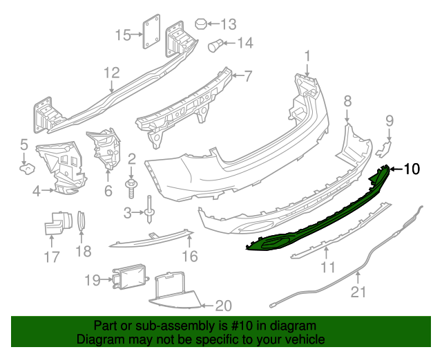 BMW OEM Lower Extension Part# 51-12-7-414-309 | OEM Vehicle Parts
