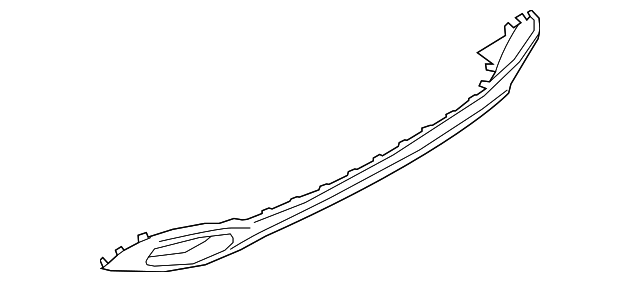 51127414309 - 2015-2018 BMW X6 Lower Extension (51-12-7-414-309) | BMW ...