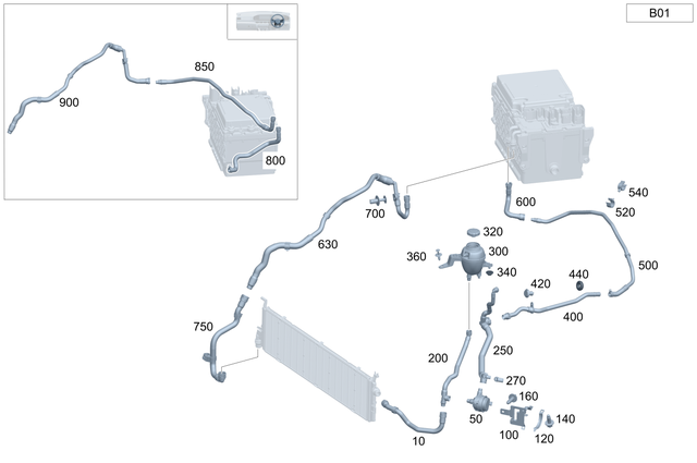 000-500-35-00 - Coolant Pump 1954-2024 Mercedes-Benz | Mercedes-Benz ...