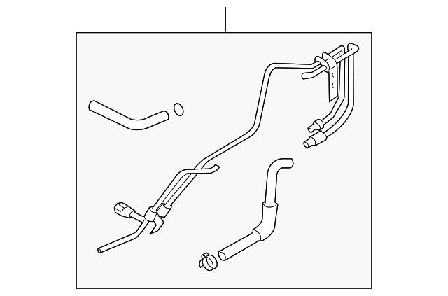 2003-2006 Kia Sorento Hose & Tube Assembly 57520-3E000 | OEM Parts Online