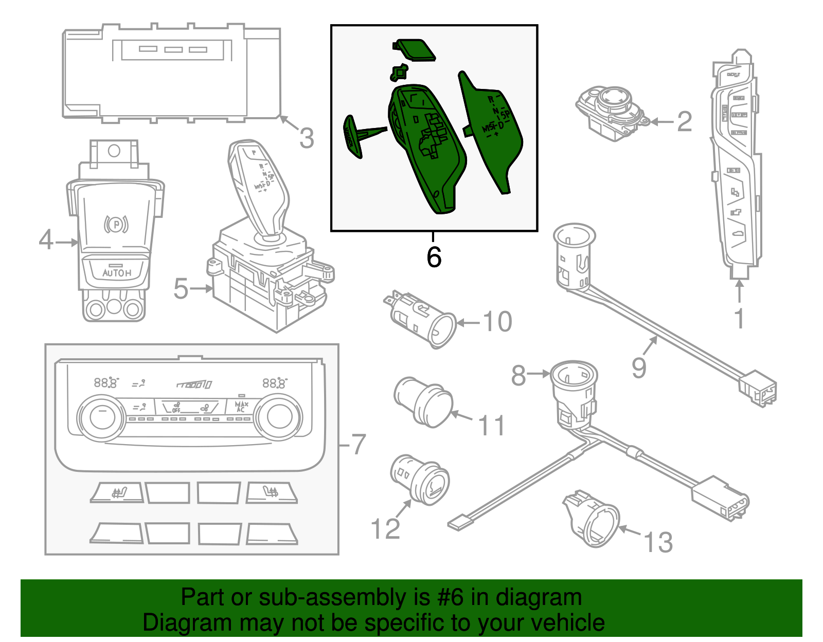 2017-2023 BMW 2017-2023 BMW - Repair Kit 61-31-6-817-622 | BMW Parts ...