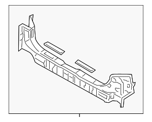 65750-TK8-306ZZ - Cross-Member Rear Floor - 2014-2017 Honda Odyssey ...