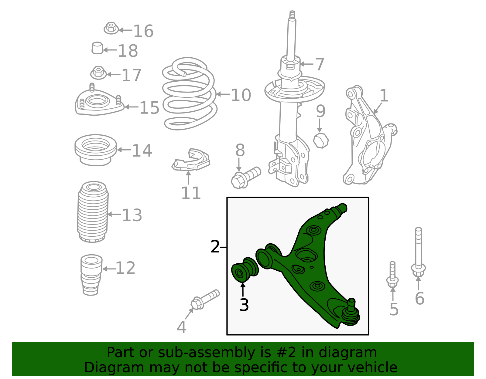 KB7W-34-350H - Lower Control Arm - 2017-2020 Mazda CX-5 | Mazda Parts ...