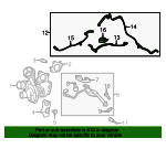 2014-2023 Ford Vacuum Tube DL3Z-9961-B | Varsity Ford