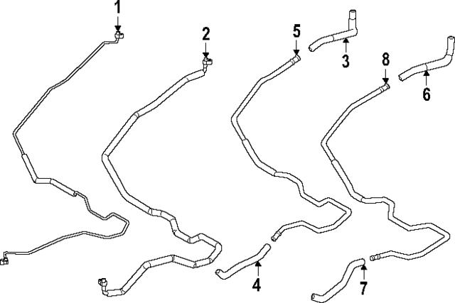 87248-0C200 - Inlet Pipe - 2023-2024 Toyota Sequoia | OEM Genuine ...