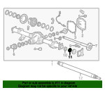 2015-2022 GM Front CV Axle Half Shaft Seal 23348300 GM | GMPartsDirect.com