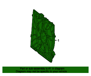 099-906-24-00 - Engine Cooling Fan Assembly 2012-2019 Mercedes-Benz ...