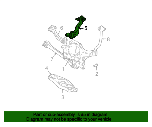 2005-2009 Mopar Strut Rod 4782536AB | TascaParts.com