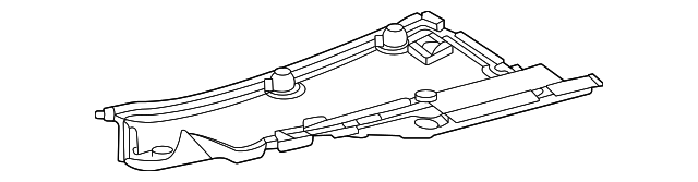 2020-2022 Toyota Highlander Under Cover 58165-0E070 | Toyota Parts Center