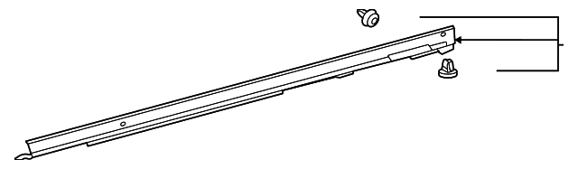 2020-2021 Toyota Highlander Rocker Molding 75860-0E040 | OEM Parts Online