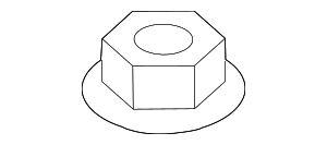 76924-52040 - Rocker Molding Retainer - 2007-2024 Toyota ...