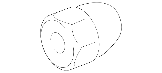 GM Parts: Wheel Lug Nut (Part# 9595174) | GM Parts Store