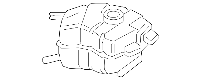 2017-2020 Lincoln Continental Tank Assembly Radiator Overflow G3GZ ...