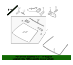 75536-60010 - Reveal Molding - 2010-2020 Lexus GX460 | DiscMonster