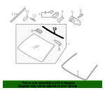 2010-2023 Lexus GX460 Reveal Molding 75531-60060 | OEM Parts Online