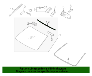 2010-2023 Lexus GX460 Reveal Molding 75531-60060 | OEM Parts Online