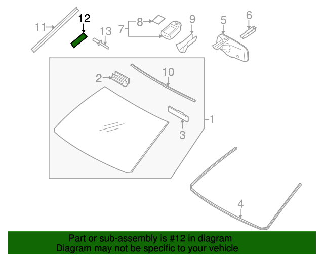 2006-2023 Lexus Reveal Molding Clip 75545-53011 | OEM Parts Online