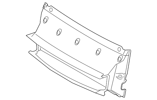2014-2016 Porsche Panamera Lower Duct 970-575-323-19 | Porsche Marin