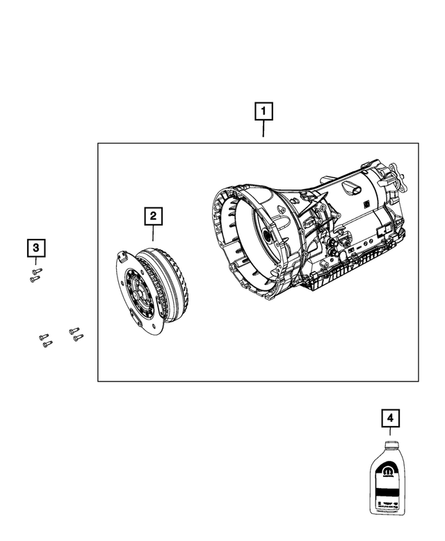 2016-2019 Mopar With Torque Converter Transmission, Remanufactured ...