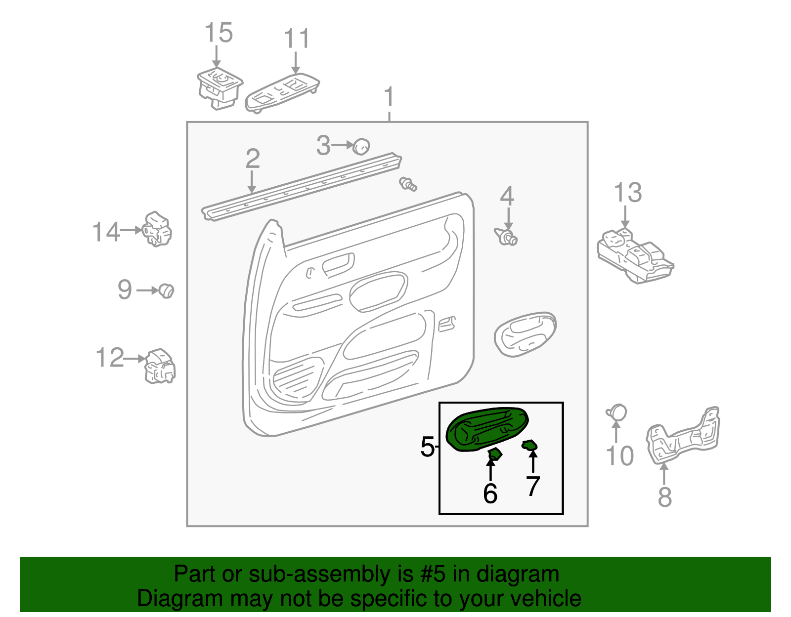2003-2006 Toyota Tundra Pull Handle 74630-0C010-B2 | Toyota Parts Center