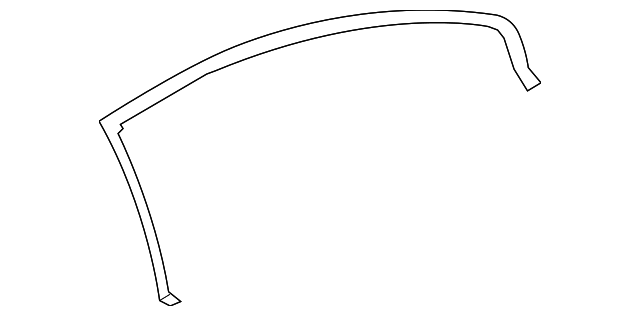 2007-2016 Volvo S80 Window Trim - Driver's Side (LH) 31301876 ...