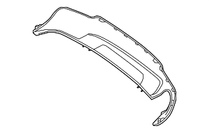 2012-2015 Mercedes-Benz C 250 Lower Cover 204-885-37-38 | MB OEM Parts