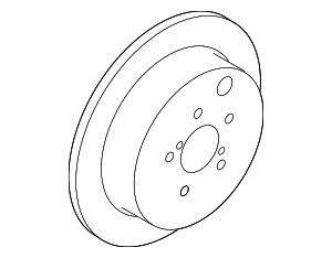 2014-2018 Subaru Forester Rotor 26700SG000 | Subaru Parts Store