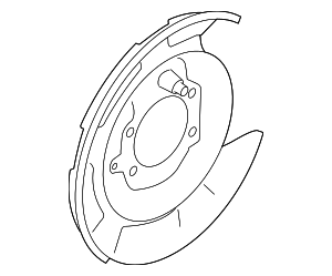 2012-2023 Subaru Backing Plate 26704FJ002 | OEM Parts Online