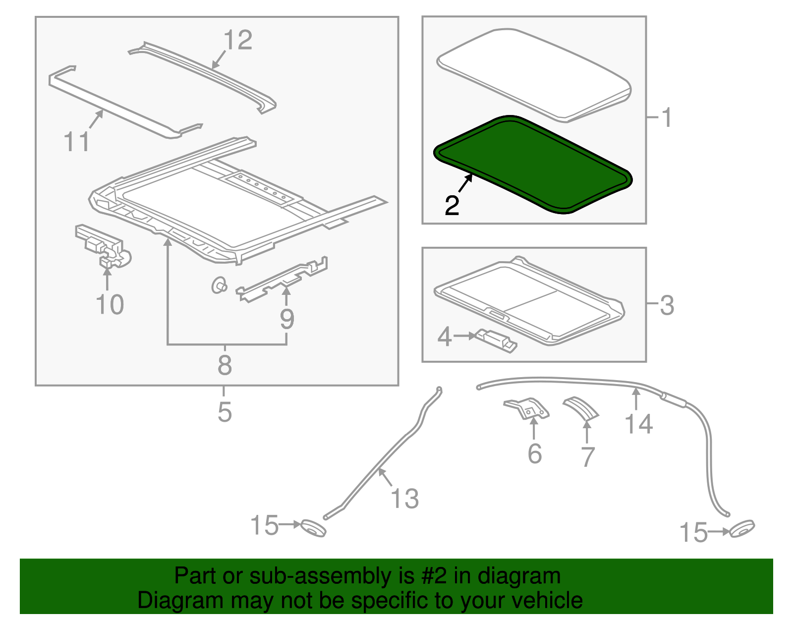 91246-3TA1A - Weatherstrip - 2015-2018 Nissan Altima | Nissan OEM Parts ...