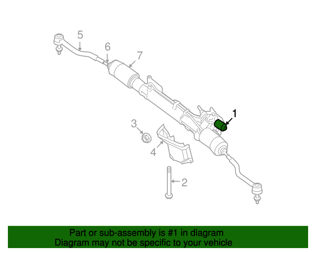 49001-9N00B - Steering Gear - 2009-2014 Nissan Maxima | Nissan OEM ...