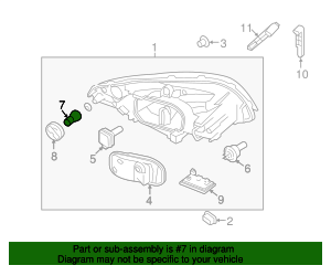 31395693 - Signal Bulb 2014-2018 Volvo | AutoNationParts.com