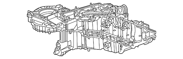 2017-2019 GM Heater and Air Conditioning Evaporator Case 84340794 GM ...