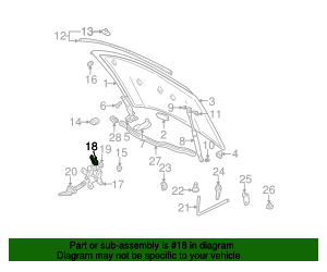 1999-2006 Volkswagen Micro-Switch 1J0-953-236-B | VW Direct Parts